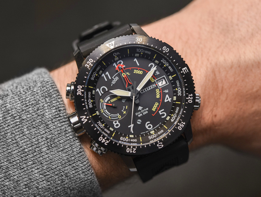 Citizen Promaster Altichron Watch Updated For 2017 Hands-On Luxury ...